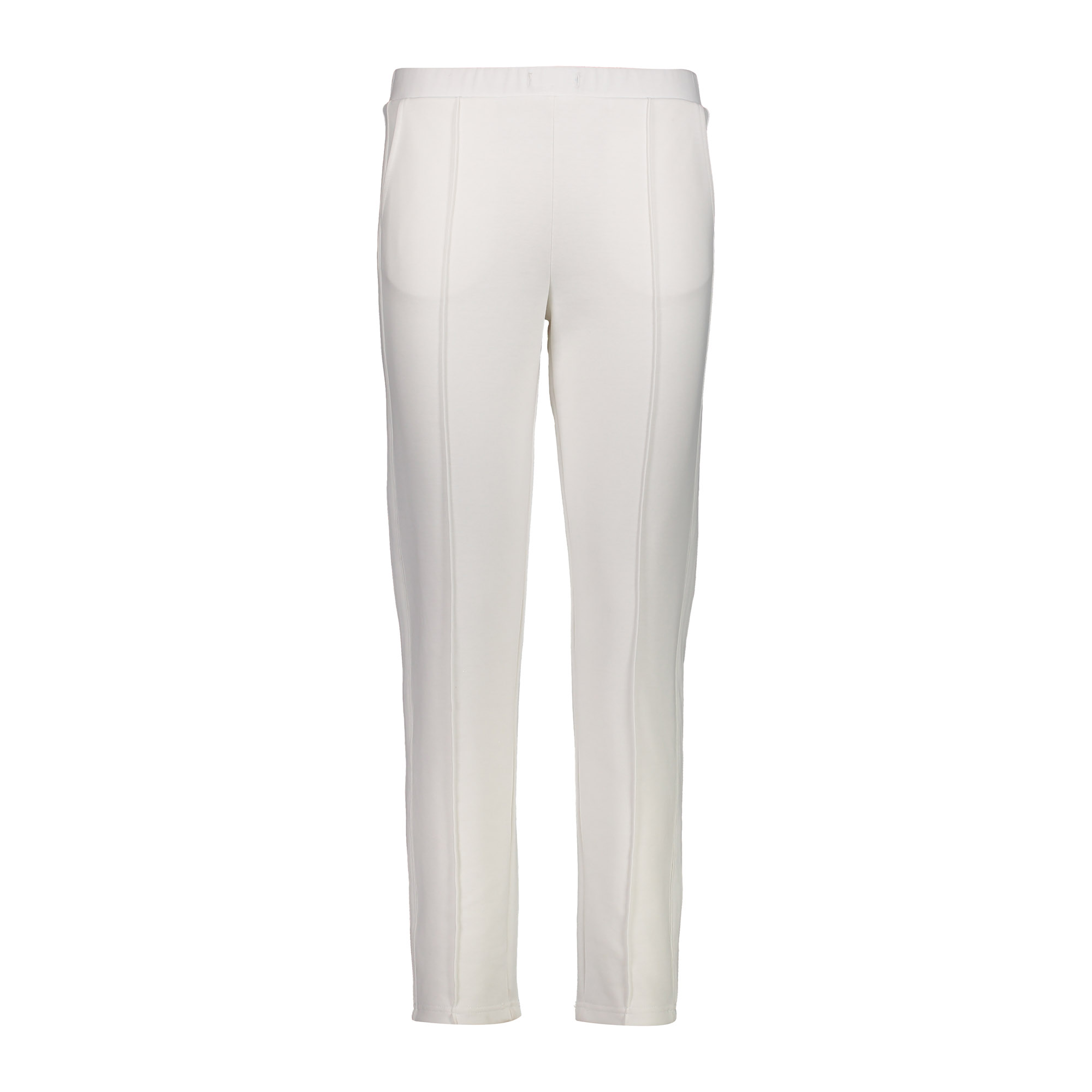 Cmp Damen Sweathose Hose Woman Long Pant Weiß Elastisch Unifarben